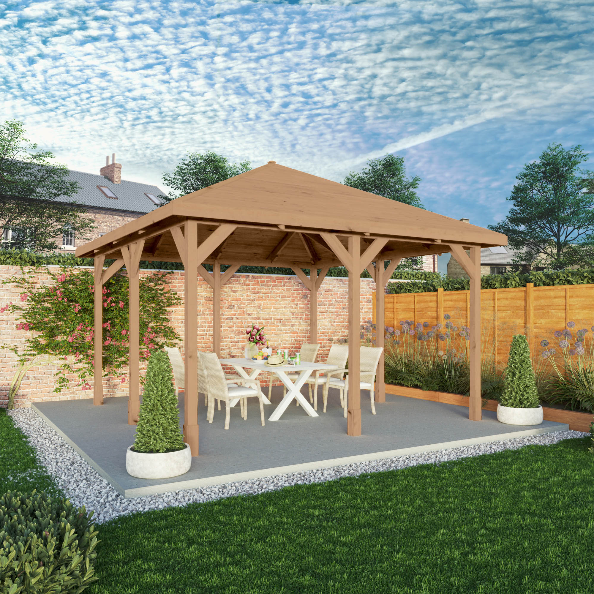 Pergolas & Gazebos | Garden Retreats & Outdoor Zones – Mercia Garden ...
