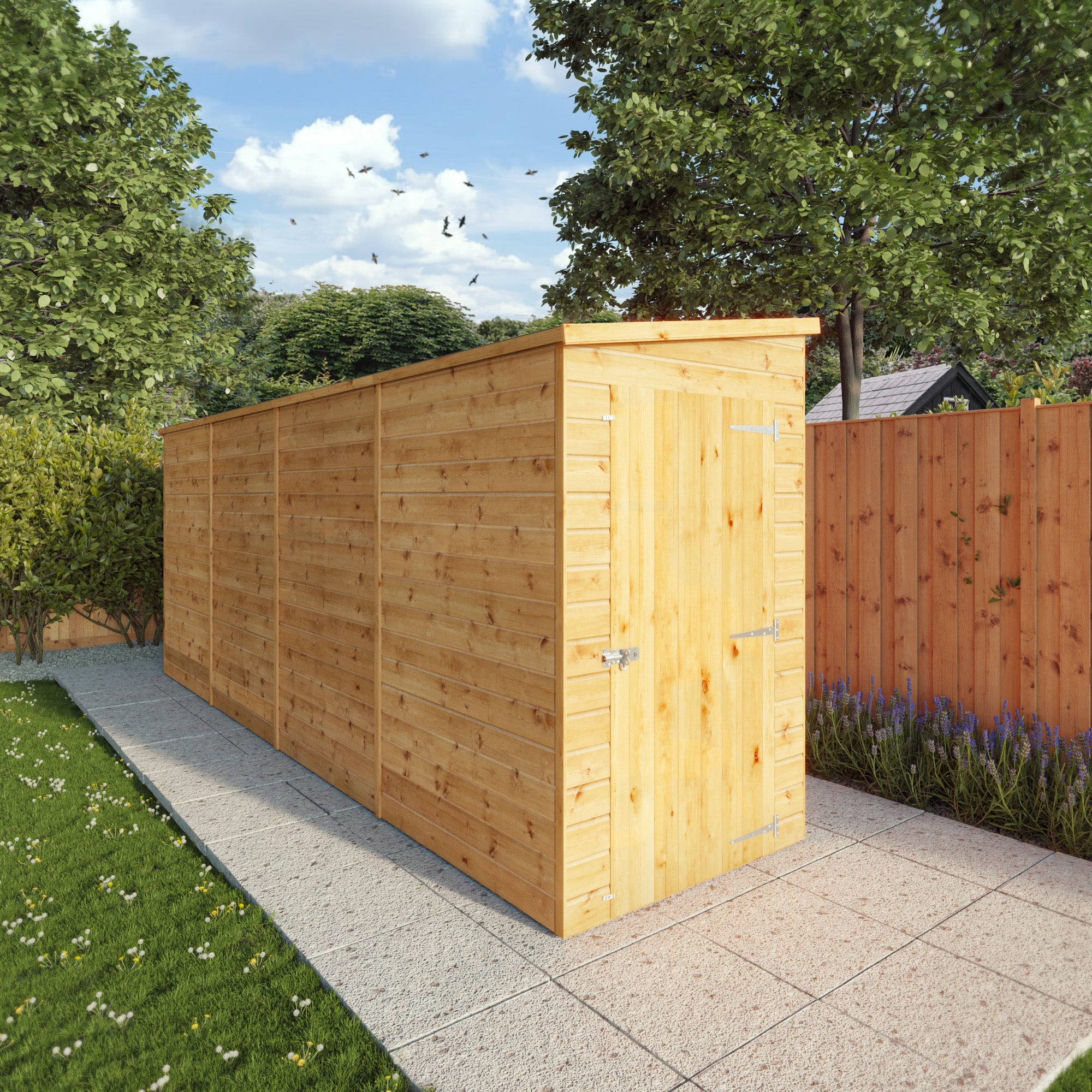 Windowless Overlap Sheds | Concealed & Affordable Storage – Mercia ...