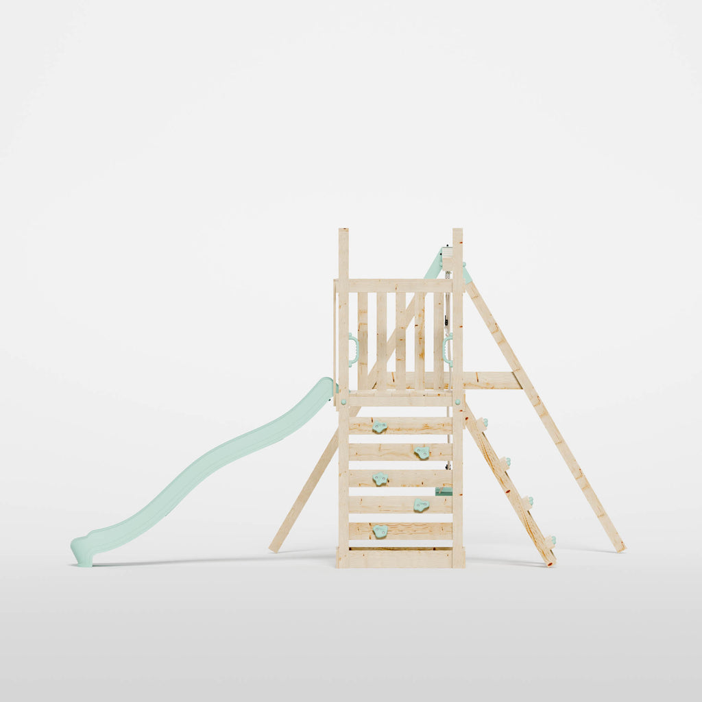 Climbing Frame with Slide & Double Swing – Mercia Garden Products