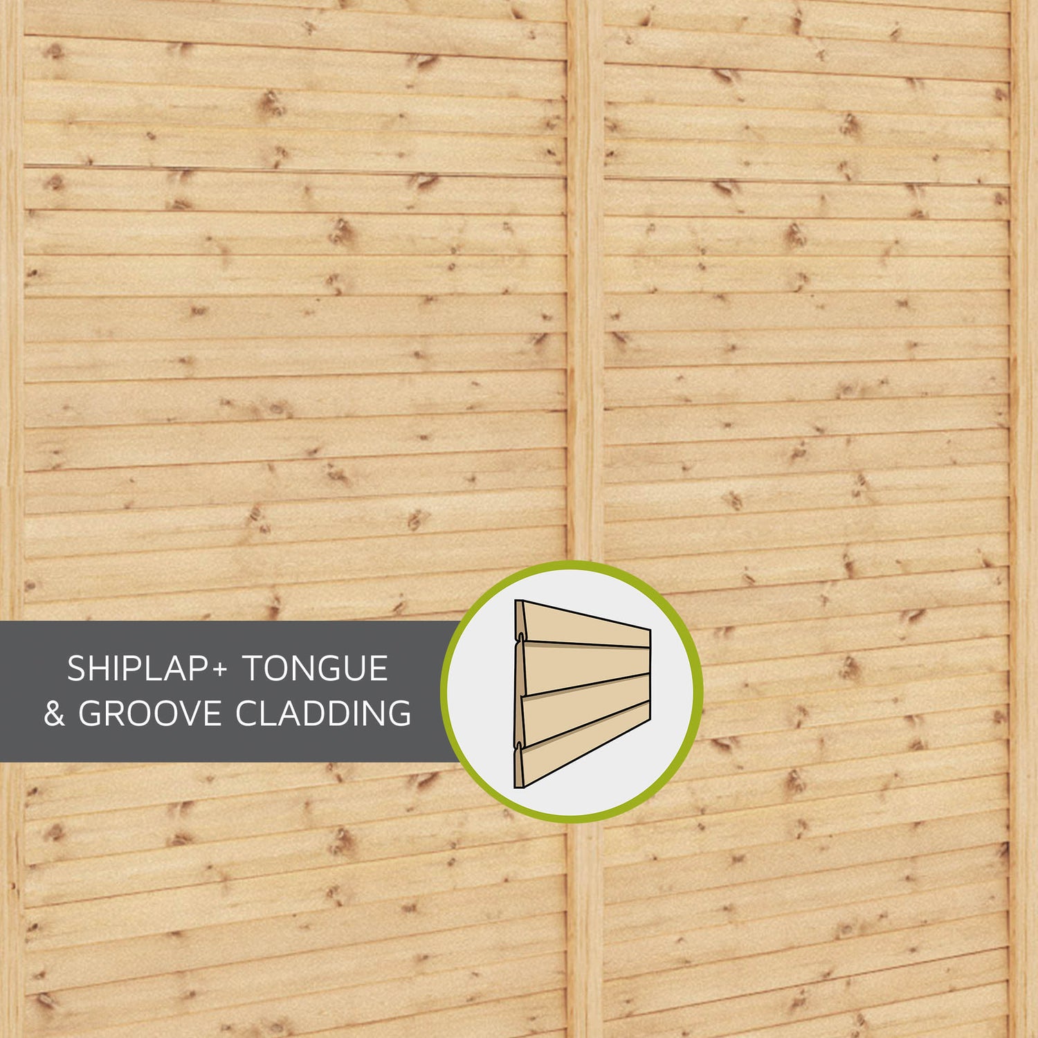 Shiplap Wooden Sheds – Mercia Garden Products